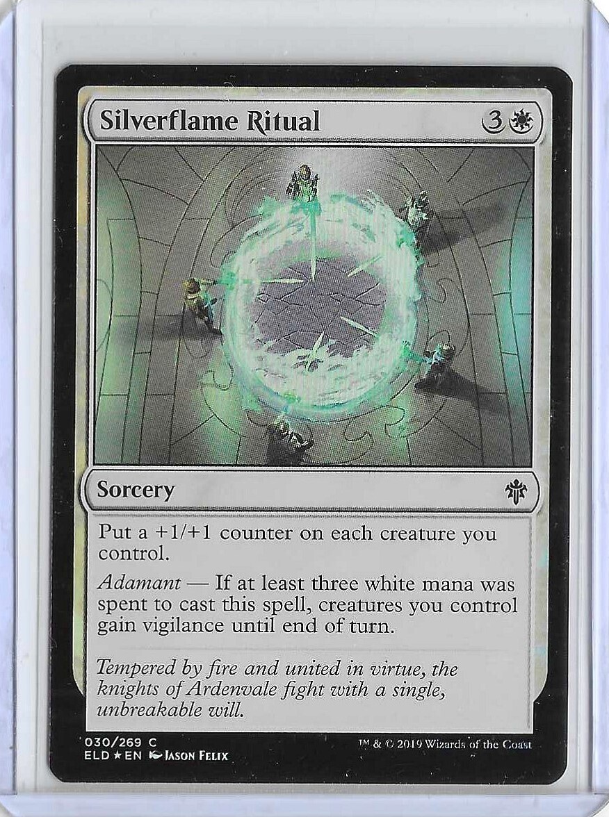 MTG Silverflame Ritual FOIL Throne of Eldraine (ELD) Common #030/269 ...
