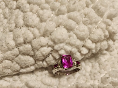 Pink Sapphire Ring | eBay