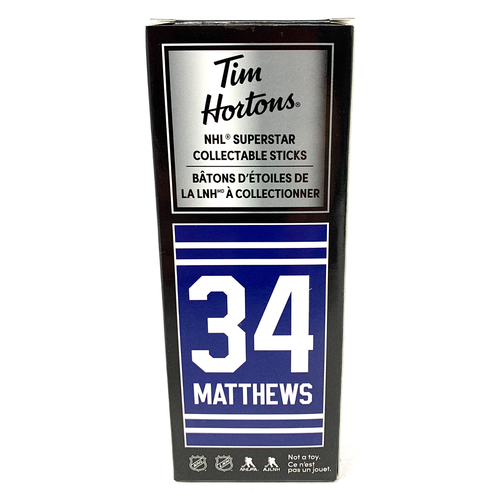 Auston Matthews #34 Tim Hortons 2021 Mini Hockey Stick | eBay