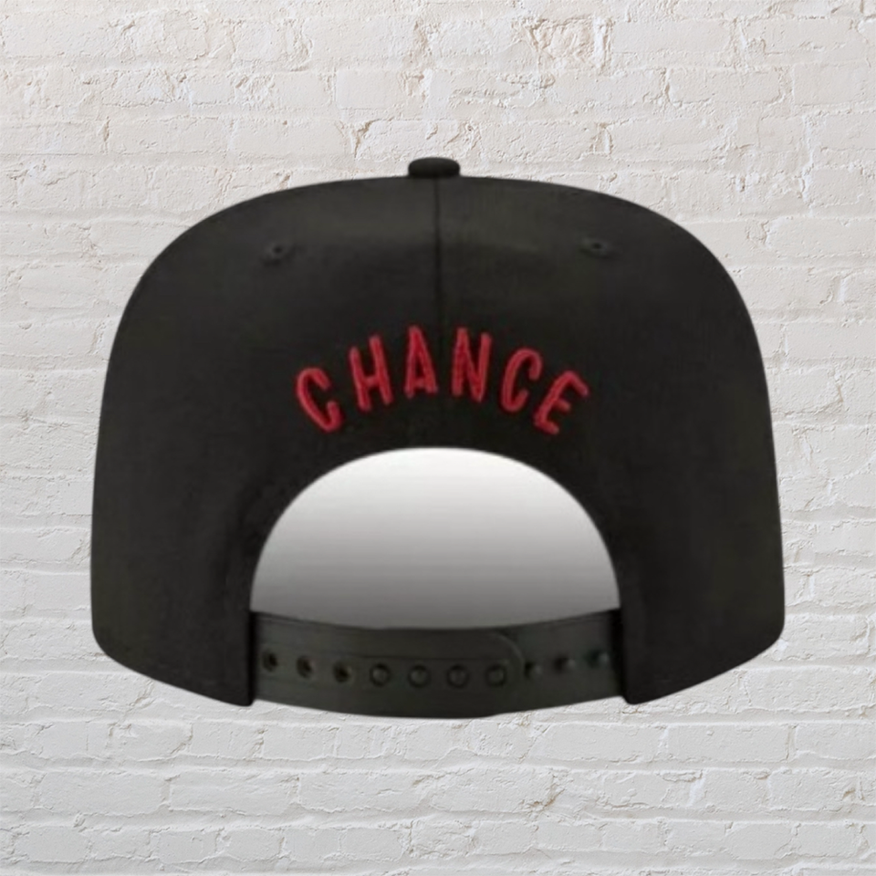 Chance The Rapper 3 Black & White Logo High Crown 9Fifty Snapback Cap ...