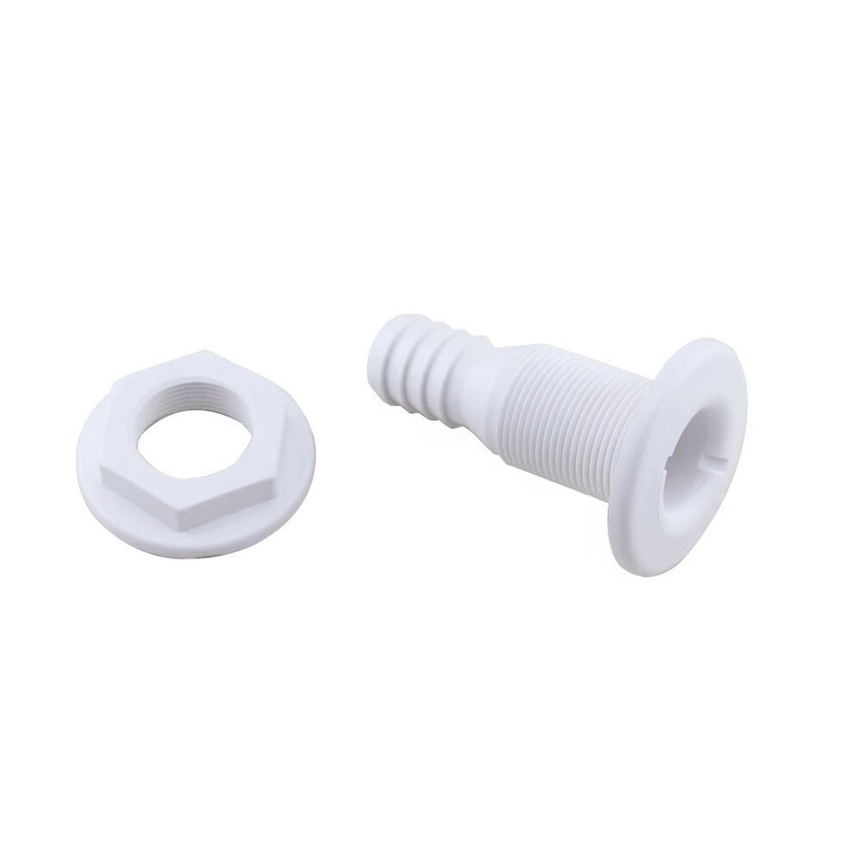 2 PCS BSP Thru Hull Skin Fitting Bilge Pump Hose Fitting 19mm 3/4" Boat ...
