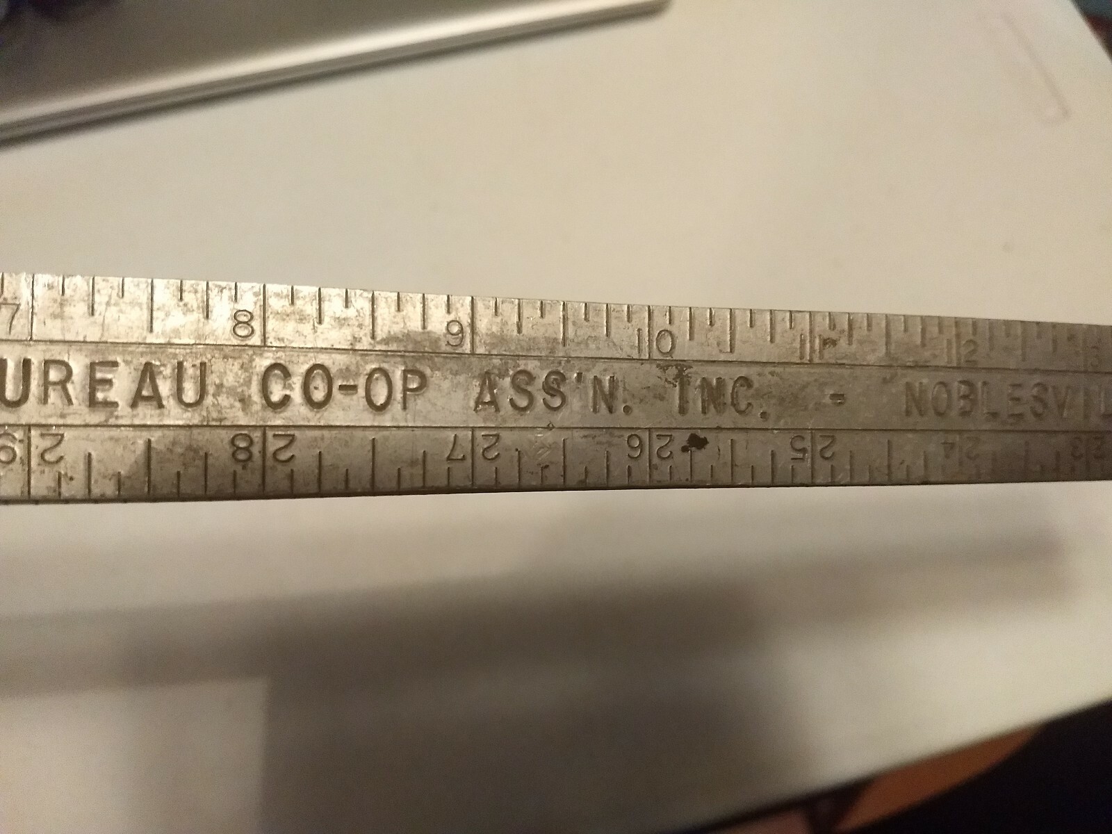 Vintage Hamilton Co Farm Bureau Co-op Advertising Folding Metal ...