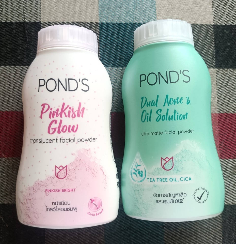 2 Mixed POND'S Magic Powder Oil Blemish Control Plus Double UV ...