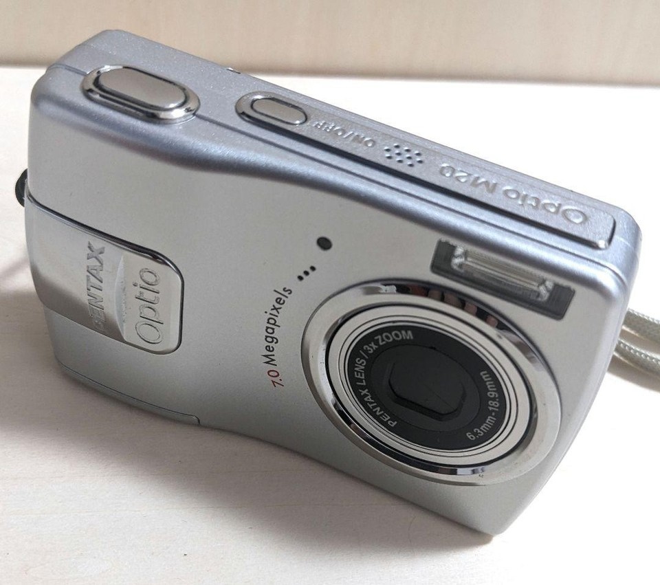 Pentax Optio M20 Digital Camera AA Battery Operated with Batteries ...