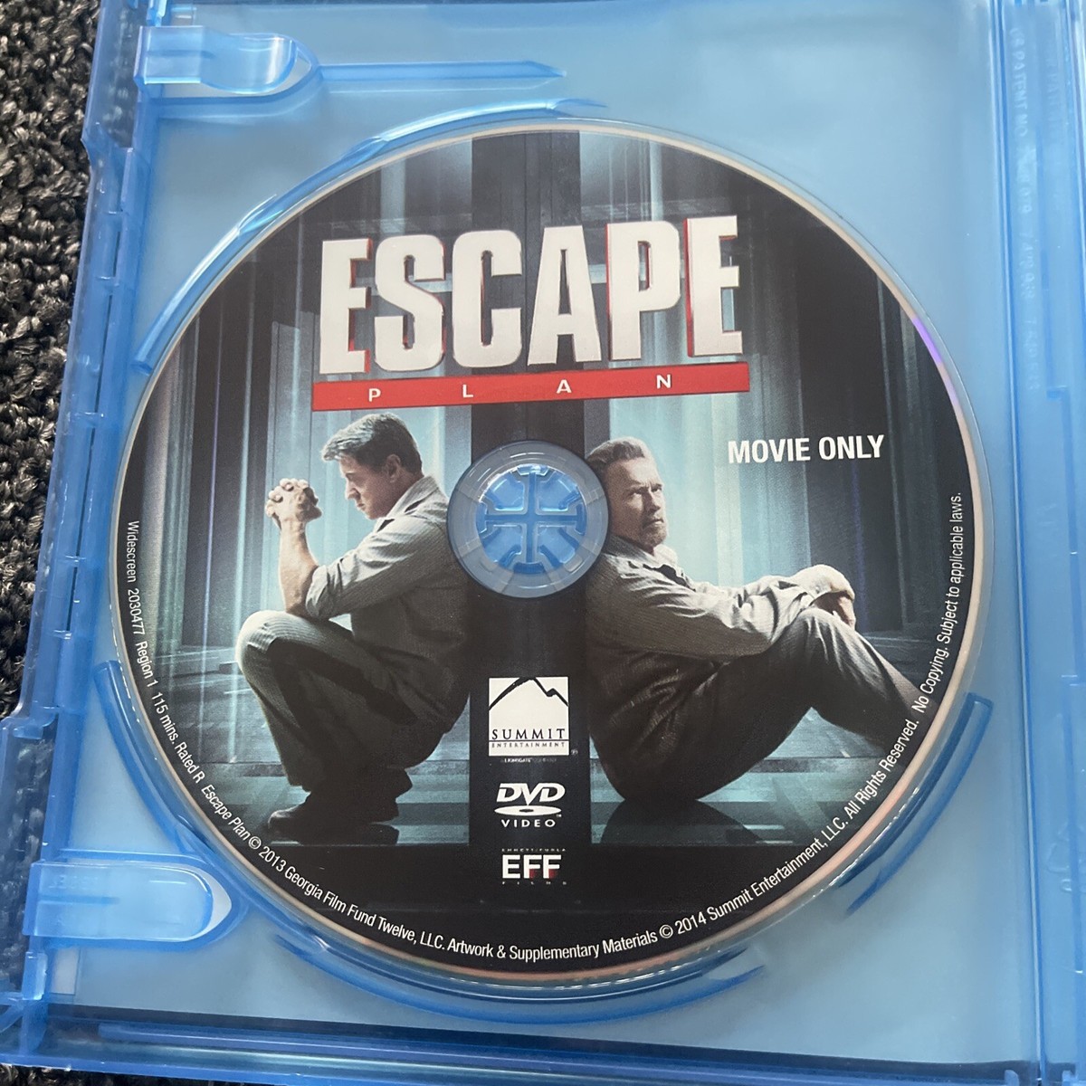 Escape Plan 2013 Dvd Cover