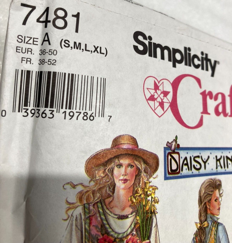 Simplicity Sewing Pattern 7481 Daisy Kingdom Misses Apron in 2 Lengths ...