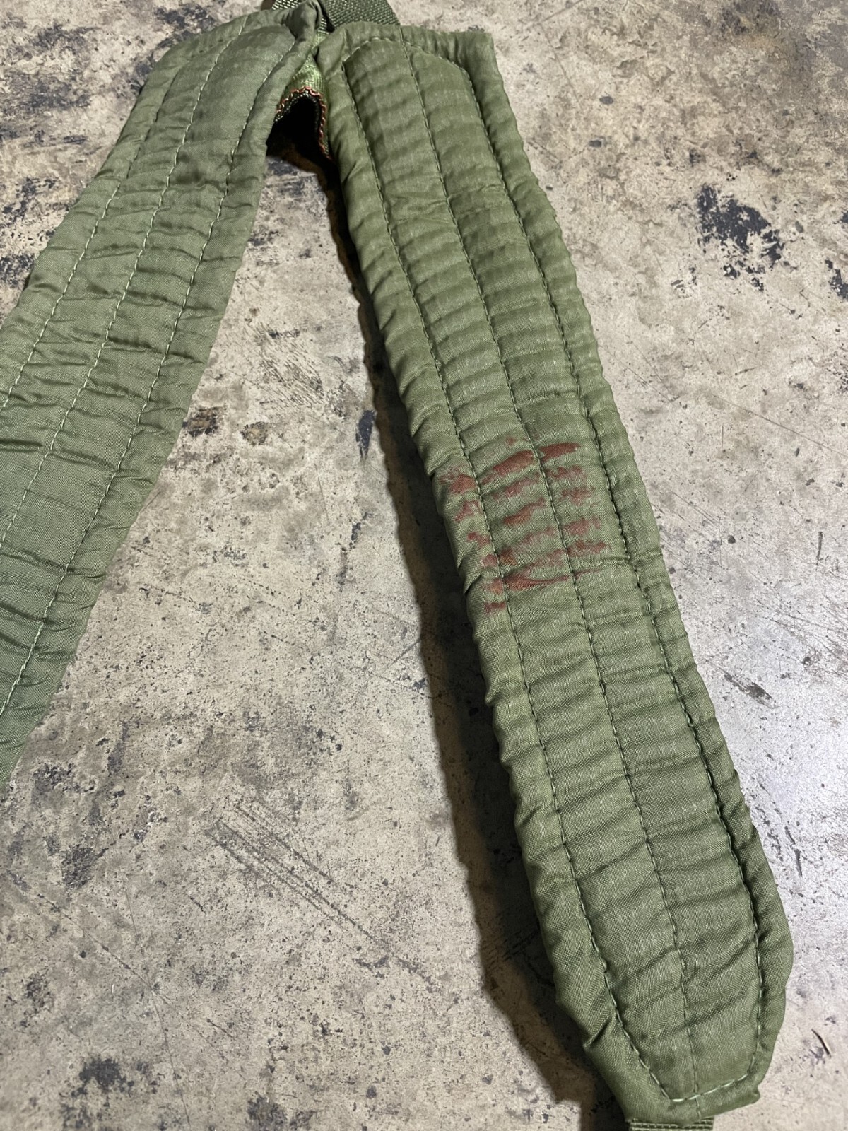 USGI Military LARGE Army Web PISTOL BELT & Army Y SUSPENDERS Set LBE ...