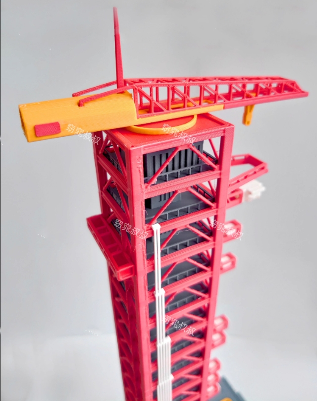 1/400 Scale Saturn-5 Launching Tower Frame Model 3D Build Painted Model ...