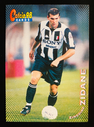1997-98 Panini Calcio Cards 1998 # 64 Zinedine Zidane Juventus card | eBay