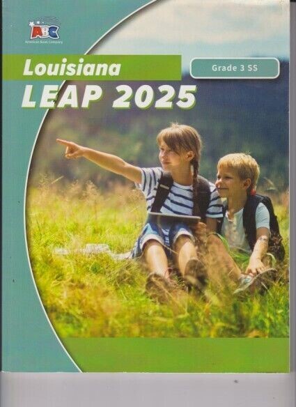 Louisiana LEAP 2025 Grade 3 Social Studies (American Book Company) NEW ...