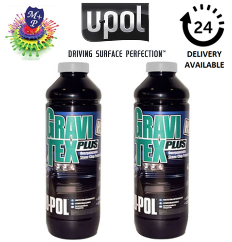 Upol Gravitex Grey Stone Chip Protector 2 x 1 Litre U-POL | eBay UK