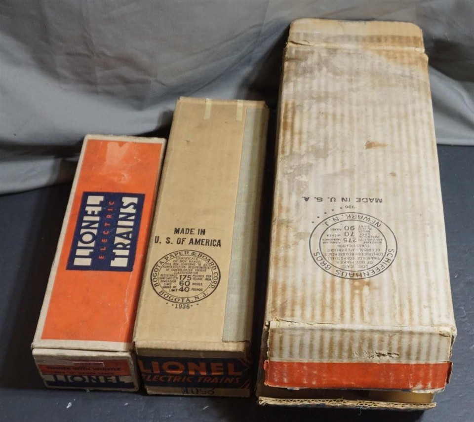 Lionel 250e Hiawatha original 1935 display boxes!!! f57 | eBay