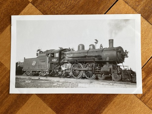 Chicago North Western Railroad Locomotive 482 Vintage Photo C&NW | eBay