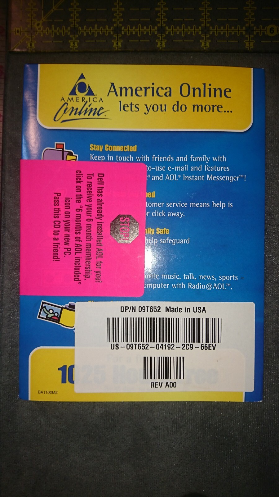 SEALED AOL 1025 hours INTERNET cd. Vintage America online dial-up | eBay