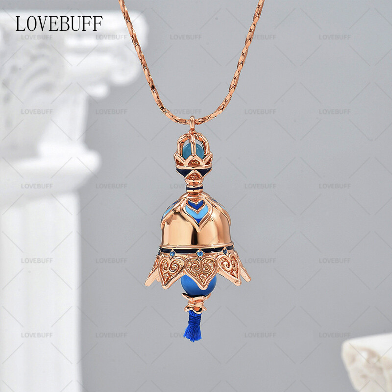 Genshin Impact Cos Scaramouche Wanderer Tulaytullah Bell Necklace ...