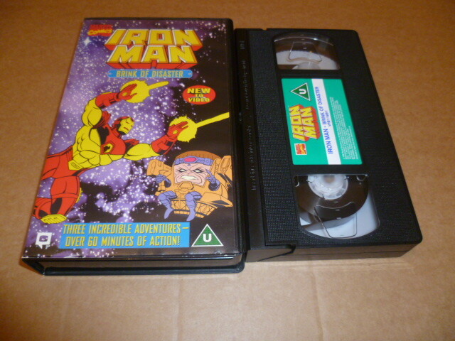 Iron Man - Brink Of Disaster (VHS/SH, 1996) for sale online | eBay
