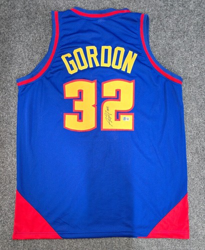 DENVER NUGGETS AARON GORDON AUTOGRAPHED SIGNED JERSEY BECKETT HOLO | eBay