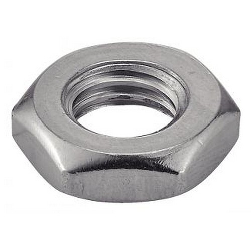 100X Sechskantmuttern Niedrige Form 10 Edelstahl A4 DIN439 Sechskant ...