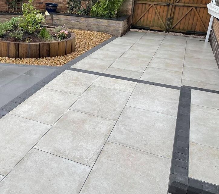 Cotta Crema Porcelain Paving Tiles Slabs Patio | 600x900 | Premium ...