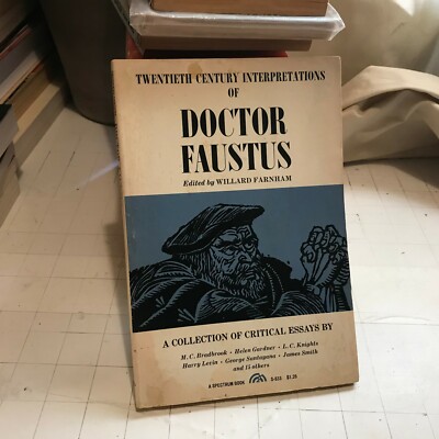 doctor faustus critical essays pb willard farnham pb spectrum marlowe ...