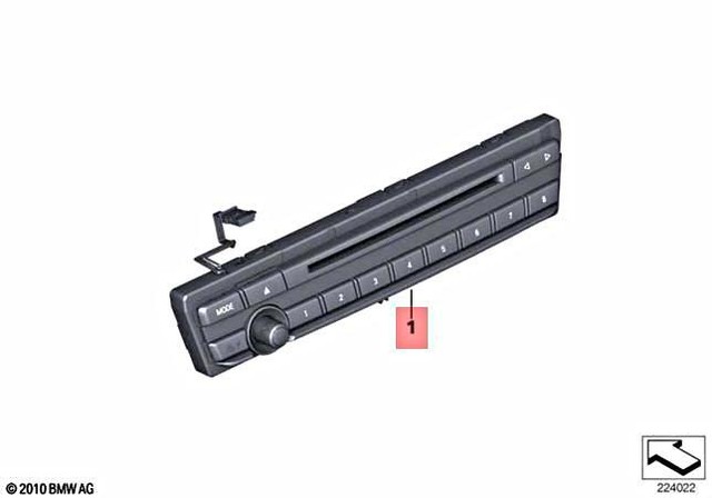 Genuine OEM Radio Control Unit for BMW 61319351156 for sale online | eBay