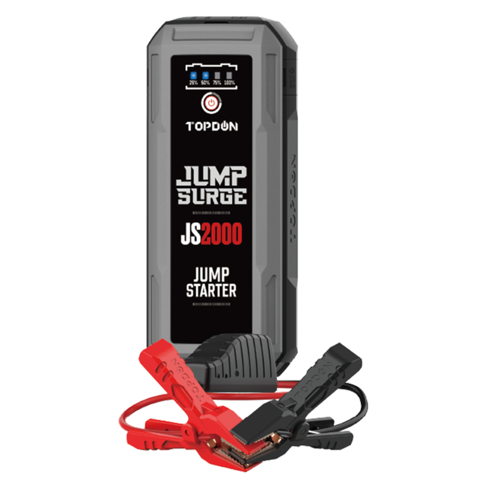 TOPDON JumpSurge 2000 JS2000 2000A USB Car Jump Starter Booster Pack ...