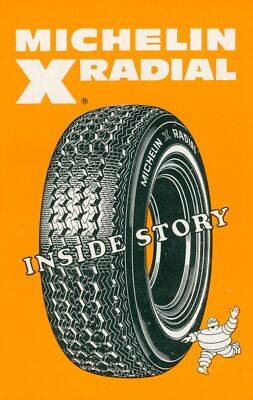 c1970 Michelin Man Radial Tires Inside Story Advertising Car Shop ...