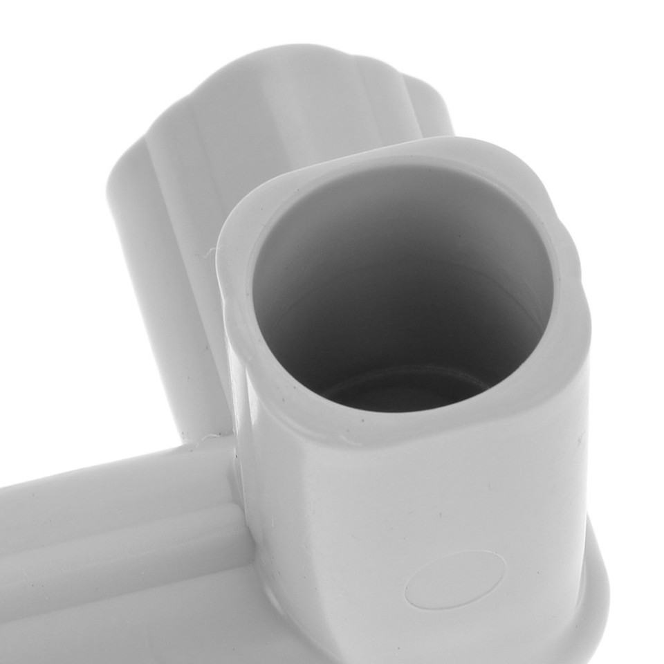 4 Pcs PVC Pipe Tee Fittings T Shaped Connectors for DIY PVC Pipe ...