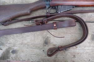 Leather Rifle Sling - Martini Henry - Snider - Lee Enfield - Long Lee ...