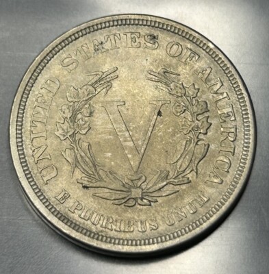 1883 Libert V Nickel No Cents AU+ Very Nice US Type Set Coin-Zm | eBay