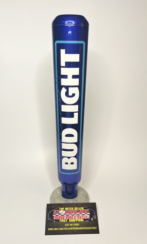 Bud Light Aluminum Logo Beer Tap Handle 12” Tall - Nice! | eBay