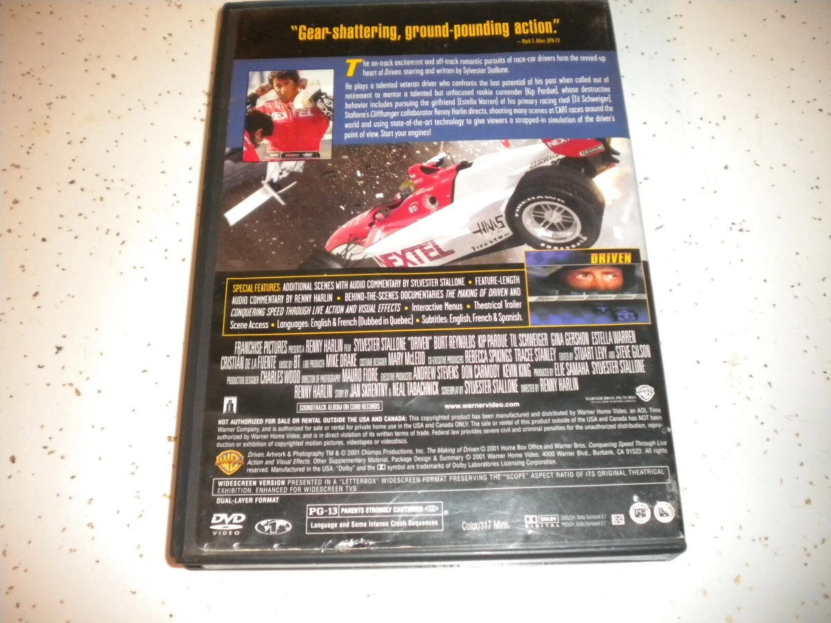 Driven 2001 Dvd