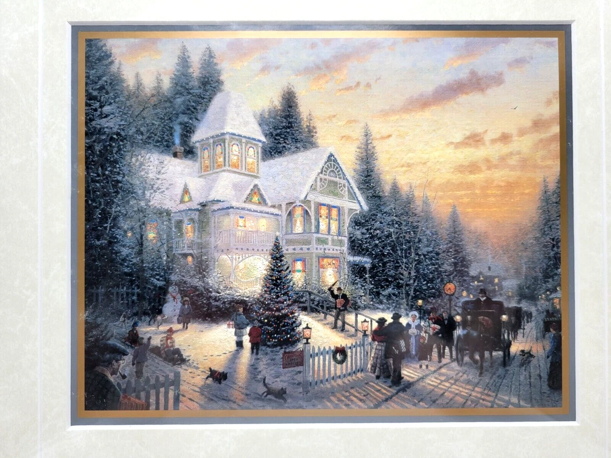 Thomas Kinkade Victorian Christmas