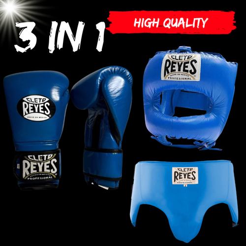 Cleto Reyes Professional Boxing Set - Gloves, Headgear, Groin Guard ...