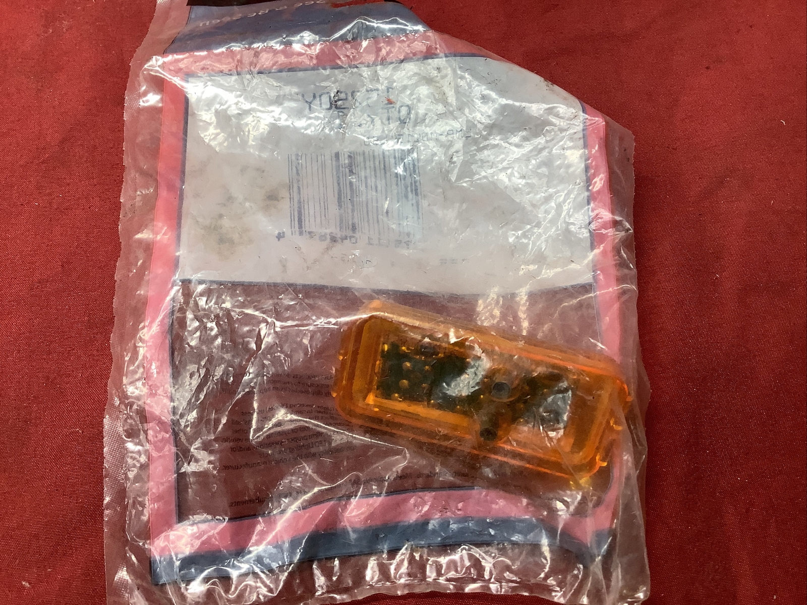 TRUCK-LITE SIDE MARKER / CLEARANCE LIGHT AMBER LENS 15250Y | eBay