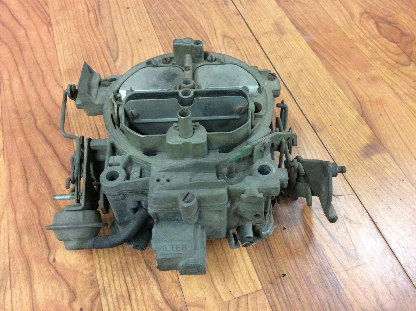 1978 78 Chevy Truck Z94 HD 350 Q Jet Carb Squarebody C10 17058213 Dated ...