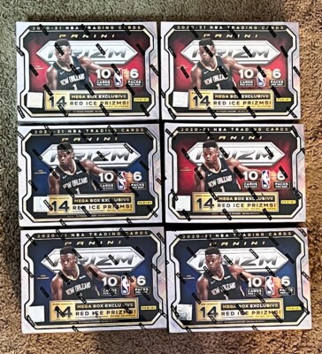 2020-21 Panini Prizm Basketball Red Ice Prizms Mega Box Sealed Target ...