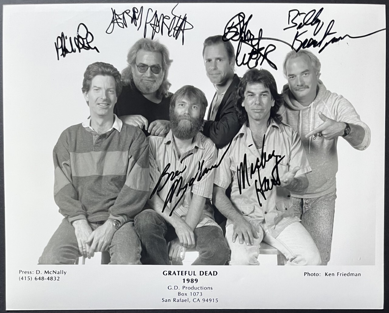 Members Of The Grateful Dead