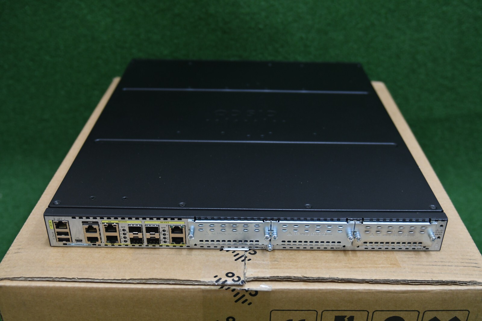CISCO ISR4431/K9 4431 4xGE 3xNIM Integrated Service Router 4400 Series ...