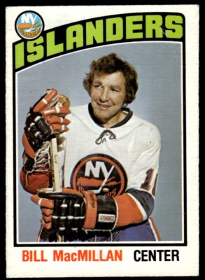 1976-77 O-Pee-Chee Bill MacMillan New York Islanders #312 | eBay
