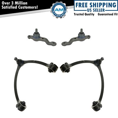 4 Piece Suspension Kit Upper Control Arms Lower Ball Joints for Lexus ...