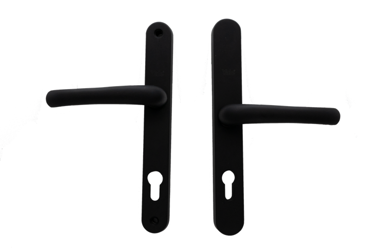 Yale Mila Lever Pad/Lever Offset Door Handle 92 and 70mm PZ 215mm Screw ...