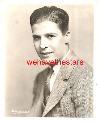 Vintage George J. Lewis QUITE HANDSOME '28 Publicity Portrait by ...