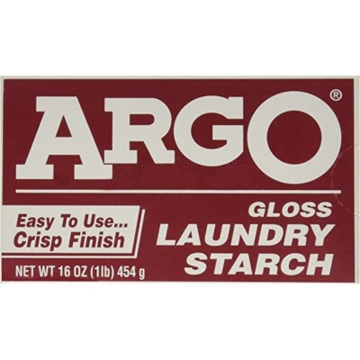ARGO Gloss Laundry Starch Remove Greasy Spots (5592916) 761720083505| eBay
