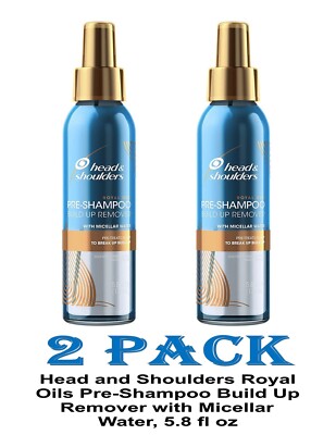 Head and Shoulders Royal Oils Pre-Shampoo Build Up Remover ( 2 PACK) | eBay