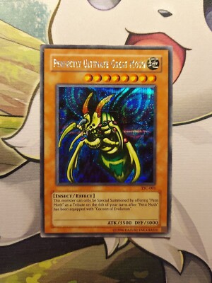 TSC-001 Perfectly Ultimate Great Moth Secret Rare UNL Edition NM Yugioh ...