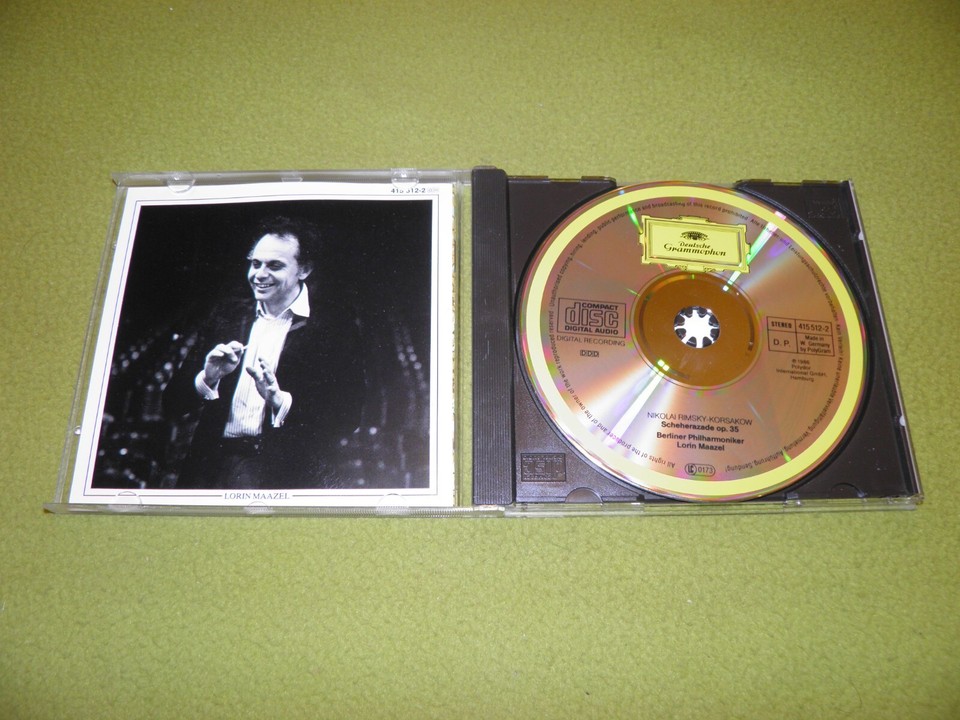 Rimsky-Korsakow - Scheherazade - Maazel - 1986 DG W. Germany Full ...