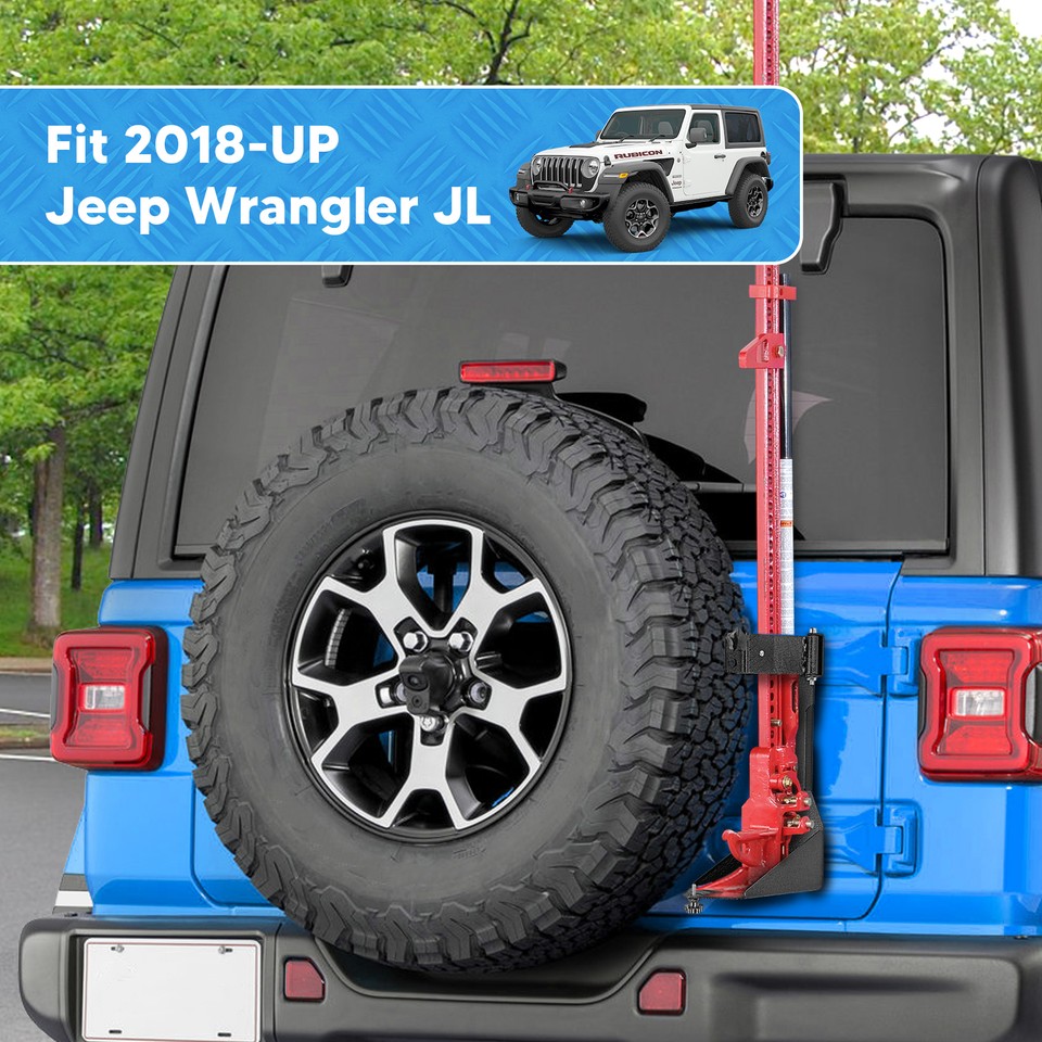 For Jeep Wrangler JL Tailgate Hi-Lift Jack Mount 18-24 | eBay