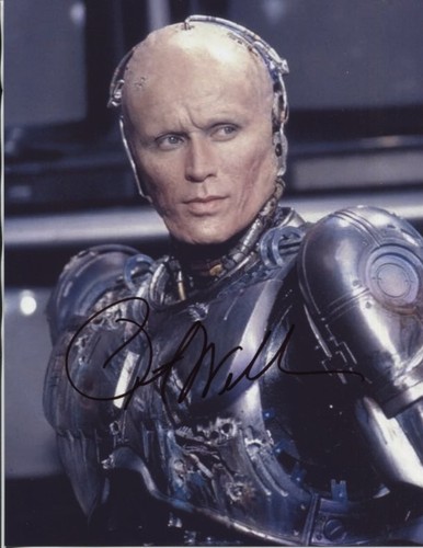 Robocop PETER WELLER signed AUTOGRAPH 5981 | eBay