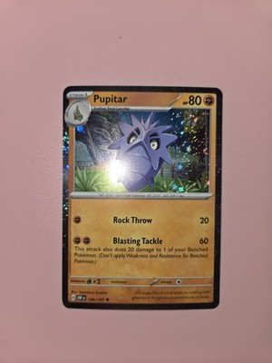 Pokemon TCG Obsidian Flames 106/197 Pupitar Cosmos Holo NM | eBay